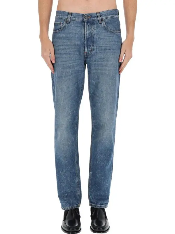 HAIKURE Straight Leg Jeans - Blue