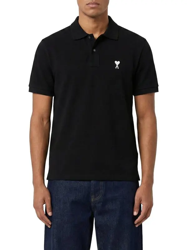 Ami Polo Shirt - Black