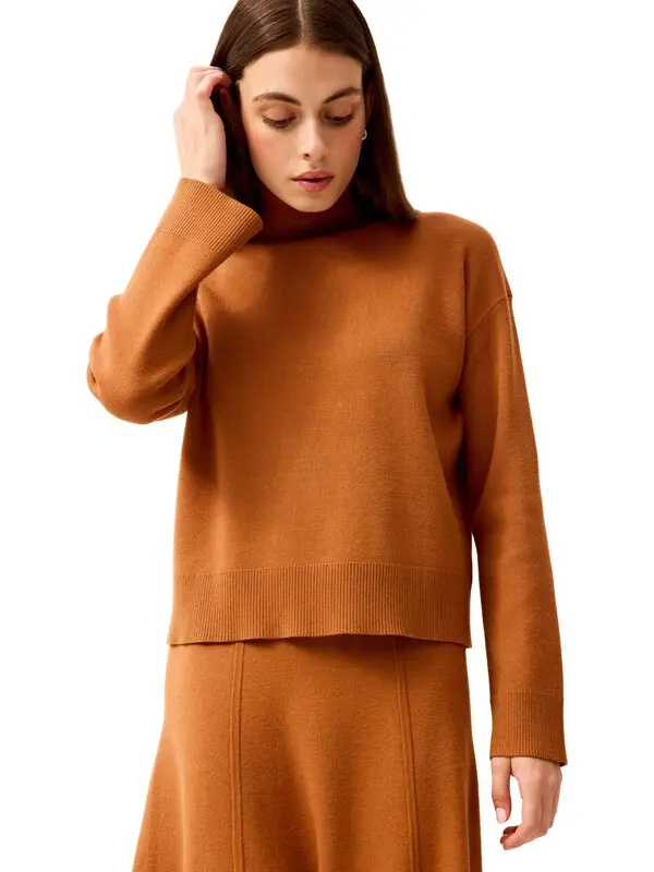 MARIE OLIVER Emmy Sweater - Umber