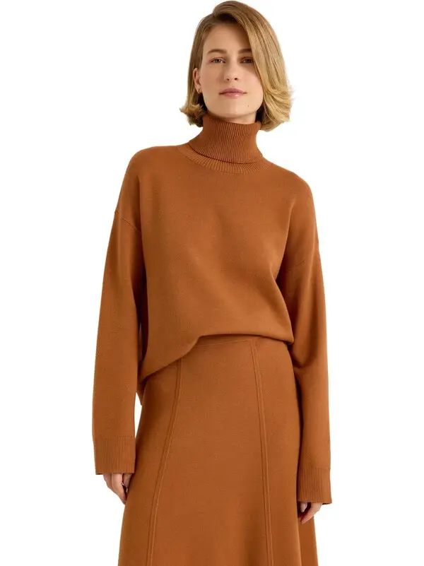 MARIE OLIVER Emmy Sweater - Umber