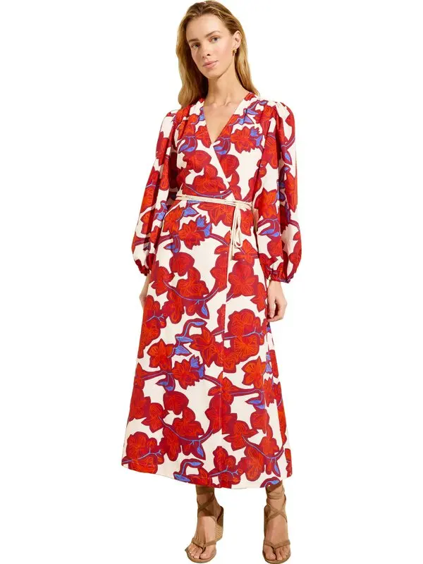 MARIE OLIVER Everette Wrap Dress - Orchid