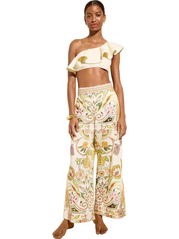 MARIE OLIVER Bennett Printed Palazzo Pants - Haven