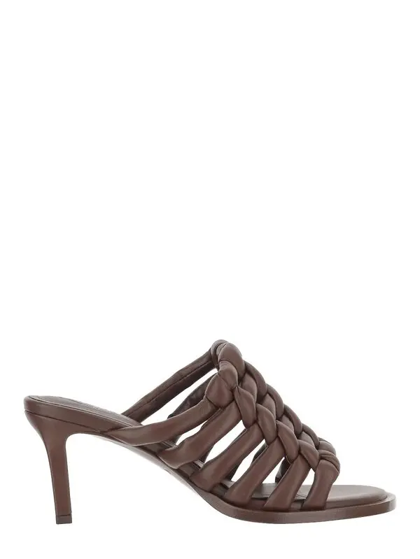 TOD'S Heeled Sandal - Brown