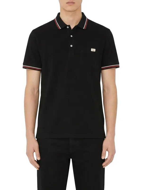 Valentino Garavani Polo Shirt - Black