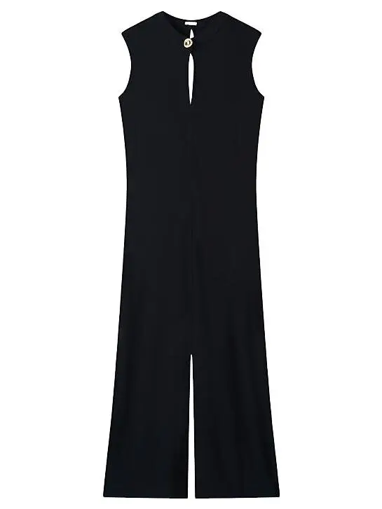 JOSEPH Maison Sleeveless Jersey Maxi Dress - Black
