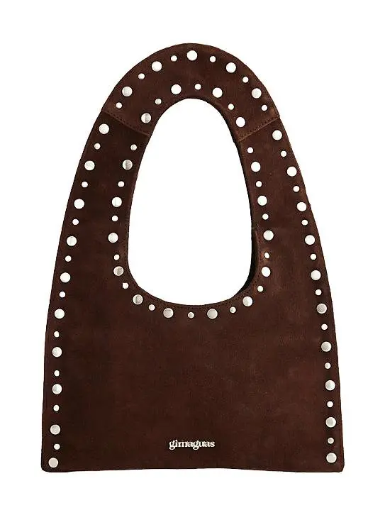Gimaguas Franca Mini Leather Shoulder Bag - Brown