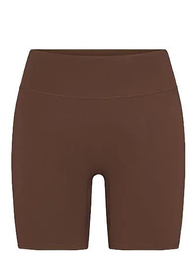 NIKESKIMS Matte 5-inch Biker Shorts - Dark Sepia