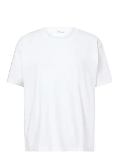 American Vintage Fizvalley Round-neck Cotton T-shirt - White