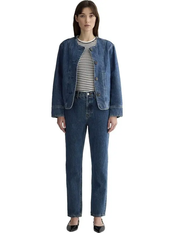 Everlane 90s Cheeky® Straight Leg Jean - Deep Atlantic