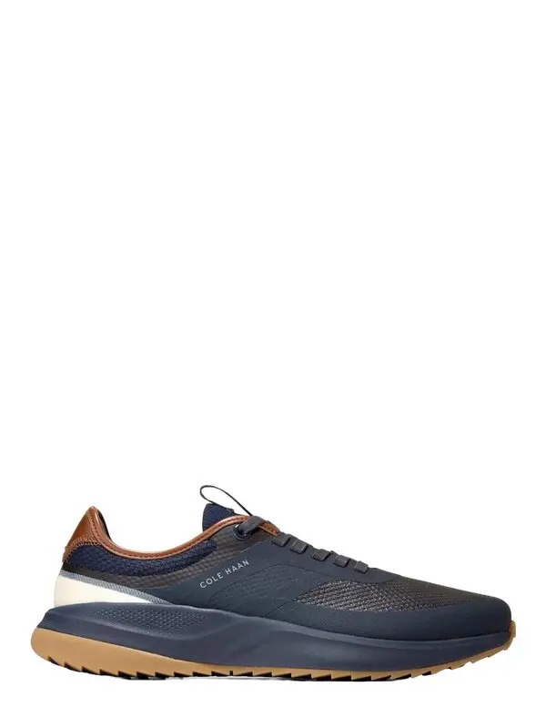 Cole Haan Grandprø All-day Golf Shoes - Navy Blazer-british Tan-ivory