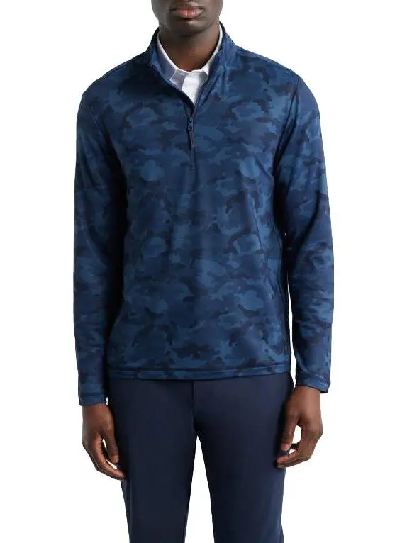G/fore Quarter Zip Performance Pullover - Twilight Camo