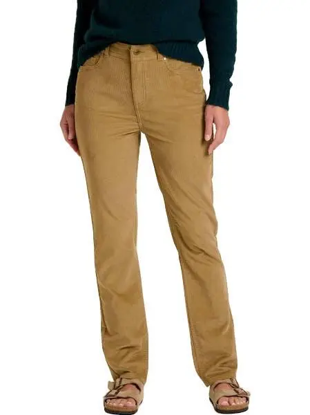 TOAD & CO Coaster Cord Slim Pant - Honey Brown
