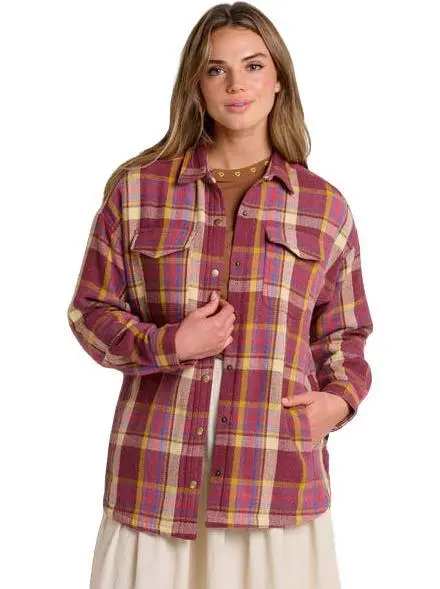 TOAD & CO Conifer Shirt Jacket - Dusty Cedar