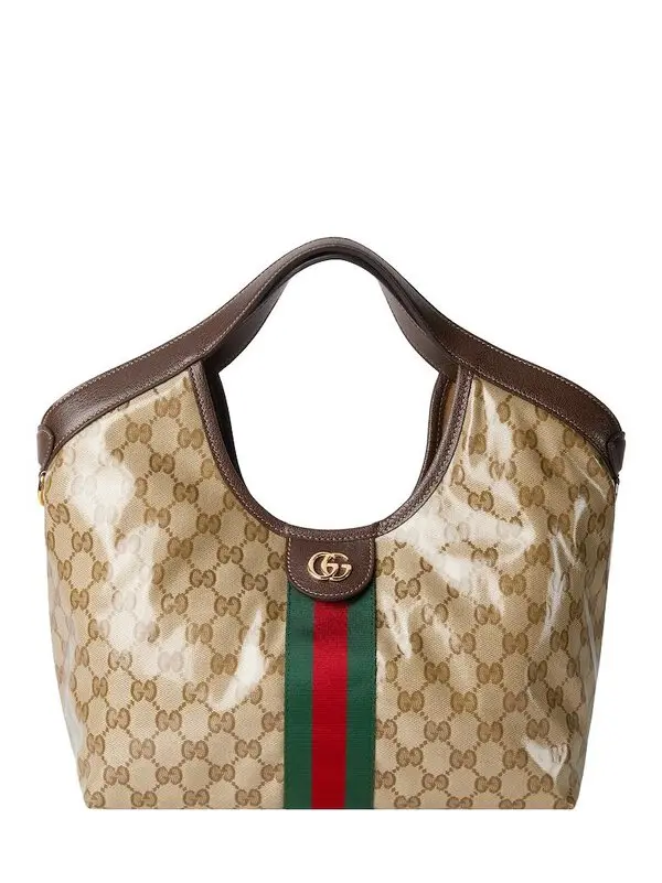 Gucci Giglio Small Tote Bag - Beige