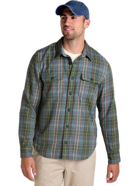 TOAD & CO Ranchero Long Sleeve Shirt - Twilight Pattern