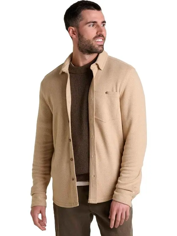 TOAD & CO Shadowbrook Long Sleeve Shirt - Camel Twill