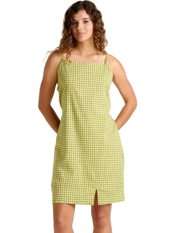 TOAD & CO Taj Hemp Tank Dress - Woodbine Pattern