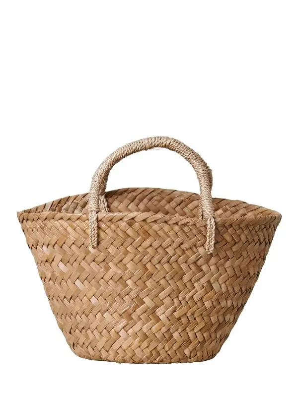 KUBO Palma Mini Woven Handbag - Natural