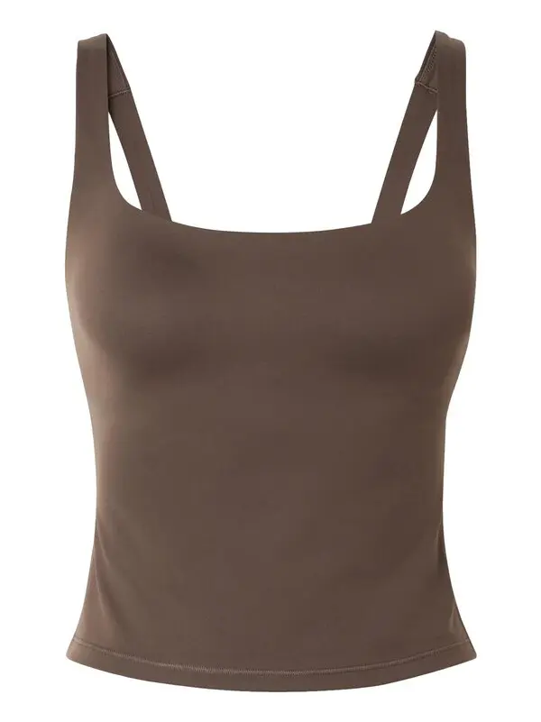 SKIMS Square Neck Tank - Brown