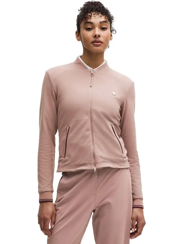Lululemon Lightweight Golf Jacket - Ashen Rose/goodnight Plum