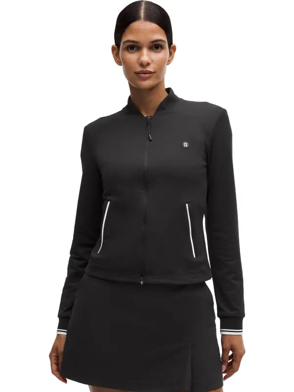 Lululemon Lightweight Golf Jacket - Black/white