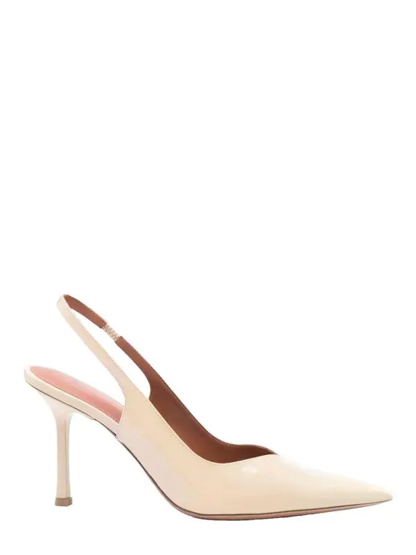 CASTAGNA Darya Point-toe Slingback Pumps - Neutrals