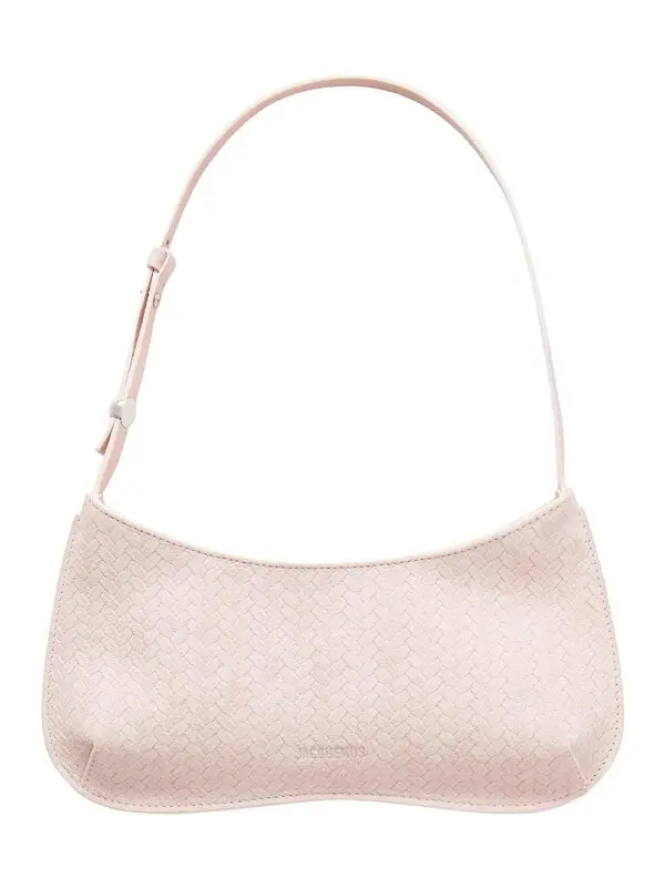 Jacquemus Le Bisou Embellished Shoulder Bag - Pink
