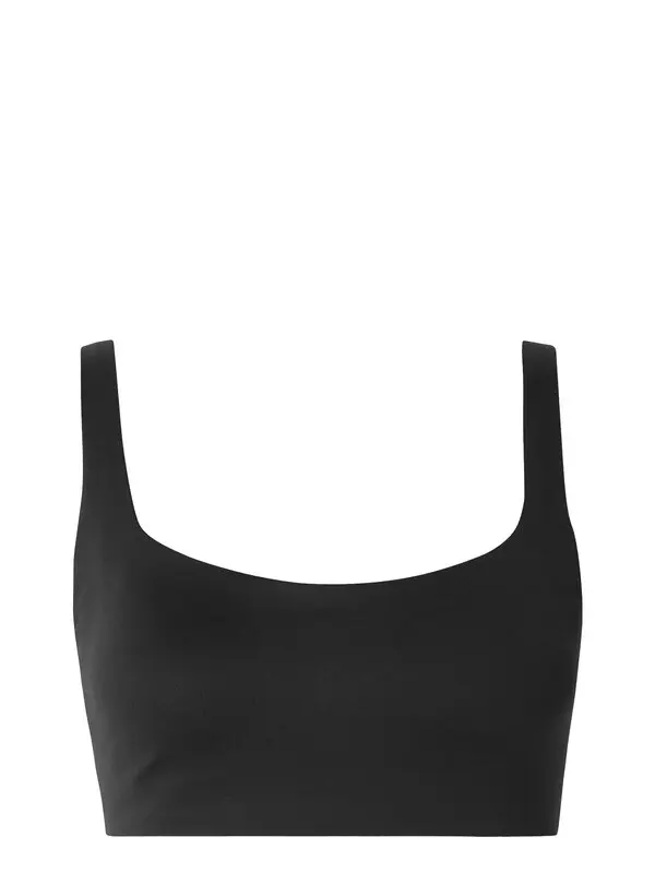 SKIMS Nike Scoop Neck Bra - Black