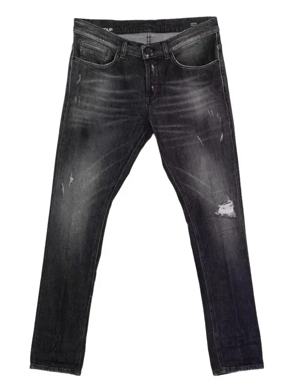 DONDUP George Ripped Jeans - Black