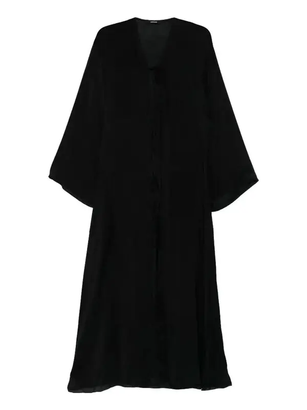 Bondi Born Cremona Tie-detail Cover-up - Black