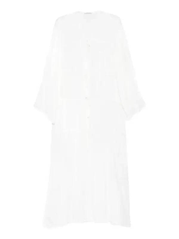 Bondi Born Cremona Tie-fastening Cover-up - White