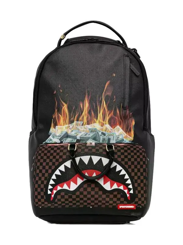 SPRAYGROUND Check-pattern Backpack - Black