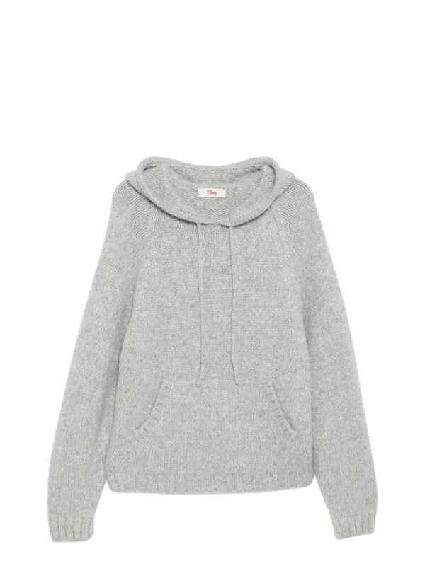 CHERRY LA Cashmere Hoodie - Grey