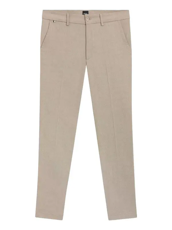 BOSS Button Trousers - Neutrals