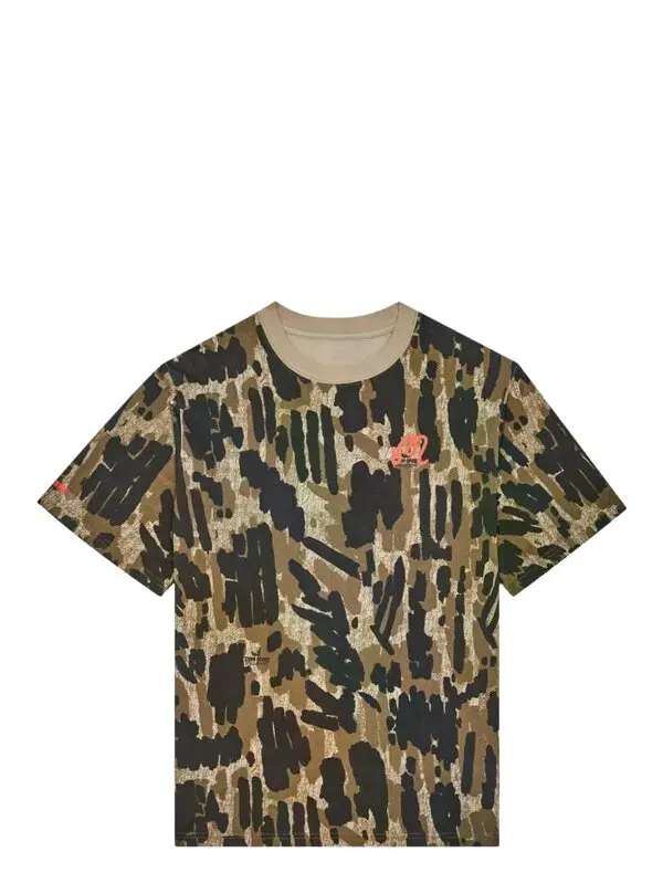 MALBON Camouflage-pattern T-shirt - Brown