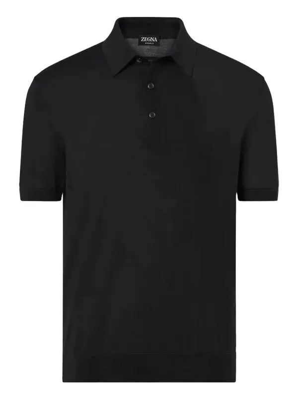 Zegna Polo Shirt - Black