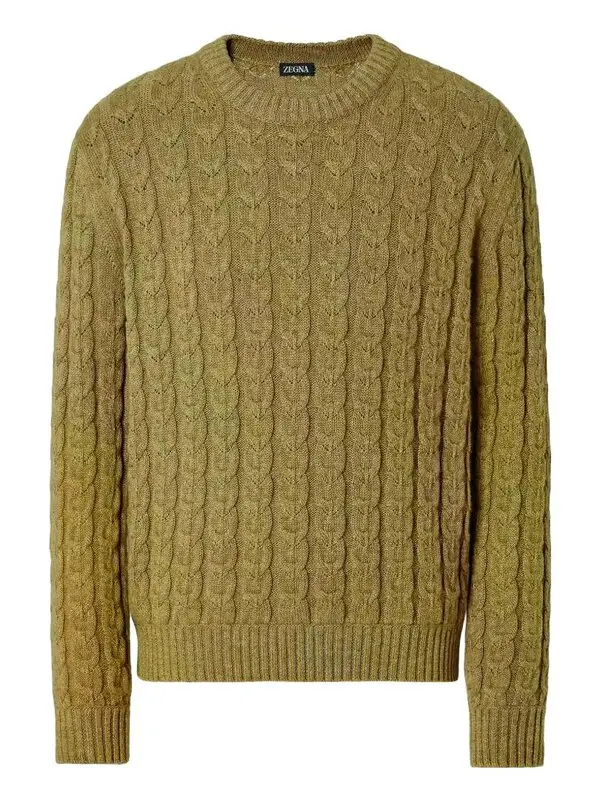 Zegna Crew-neck Sweater - Green