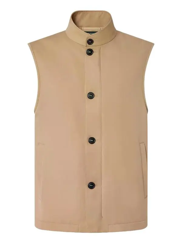 Zegna Button-up Gilet - Neutrals