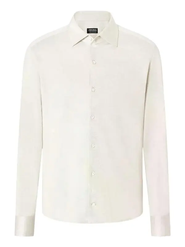 Zegna White Shirt - Neutrals