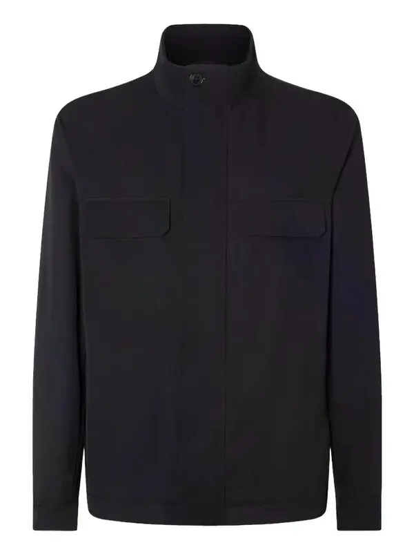 Zegna Chest-pocket Jacket - Blue