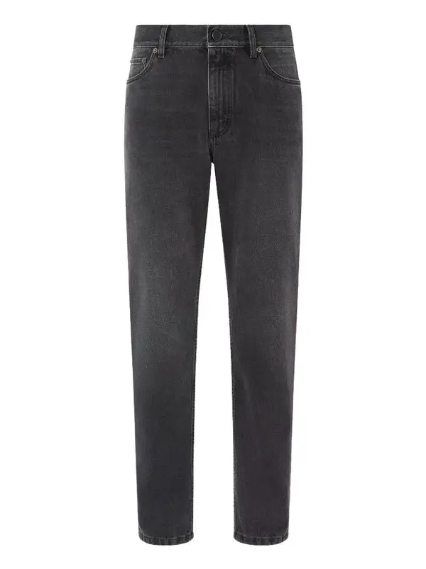 Zegna Roccia Stone-washed Jeans - Grey