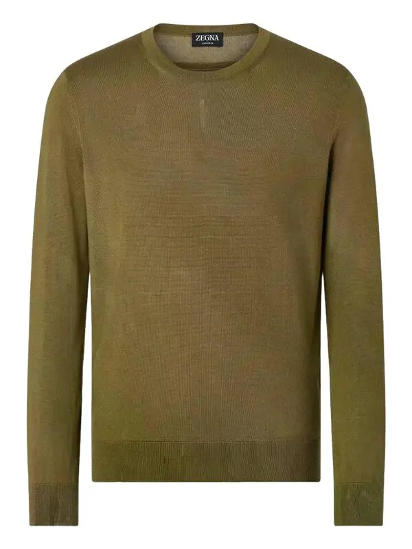 Zegna Crew-neck Sweater - Green