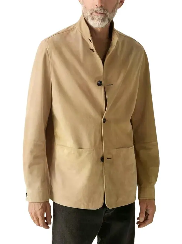 Zegna Il Conte Button-up Jacket - Neutrals