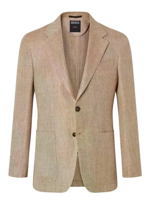 Zegna Patch-pocket Blazer - Neutrals