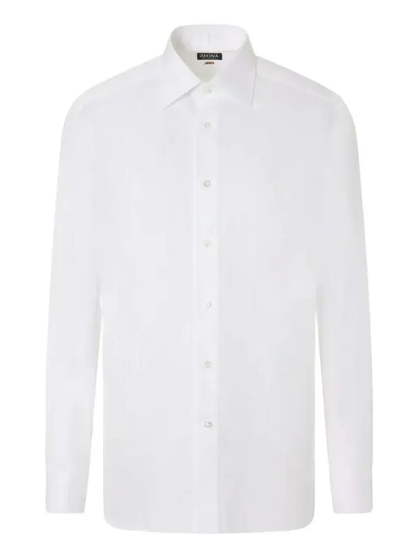 Zegna Centoventimila Cotton Shirt - White