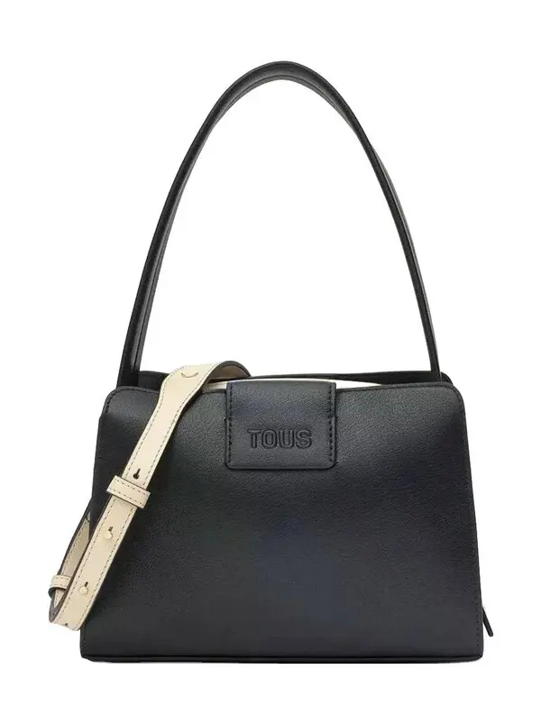 TOUS Logo-embossed Shoulder Bag - Black