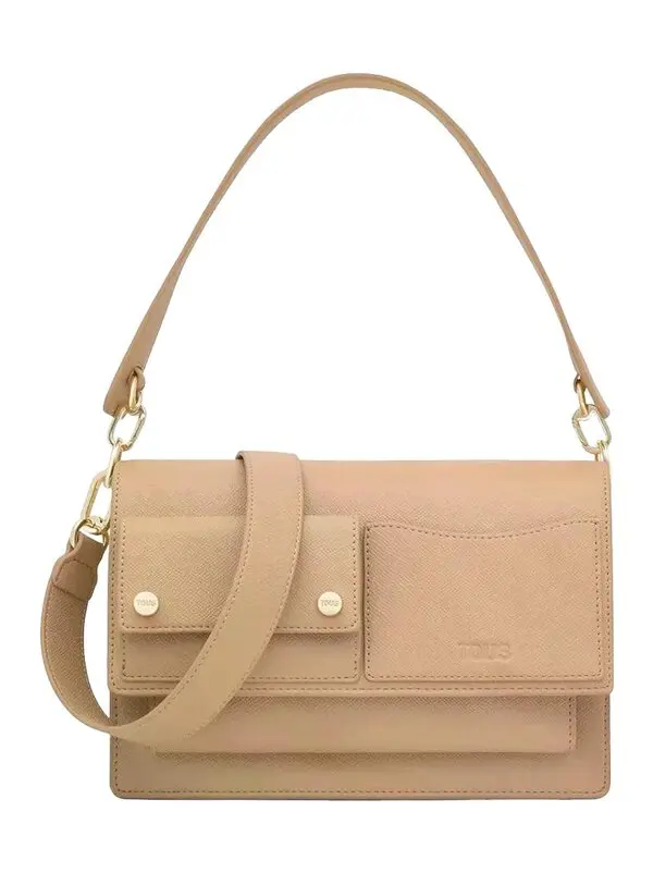 TOUS Logo-embossed Shoulder Bag - Neutrals
