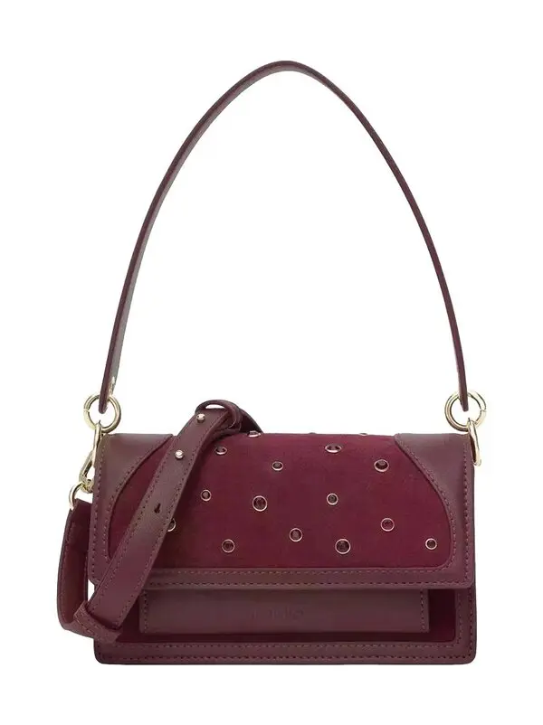 TOUS Grommet Detail Satchel - Red