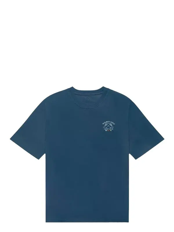 MALBON Logo-print T-shirt - Blue