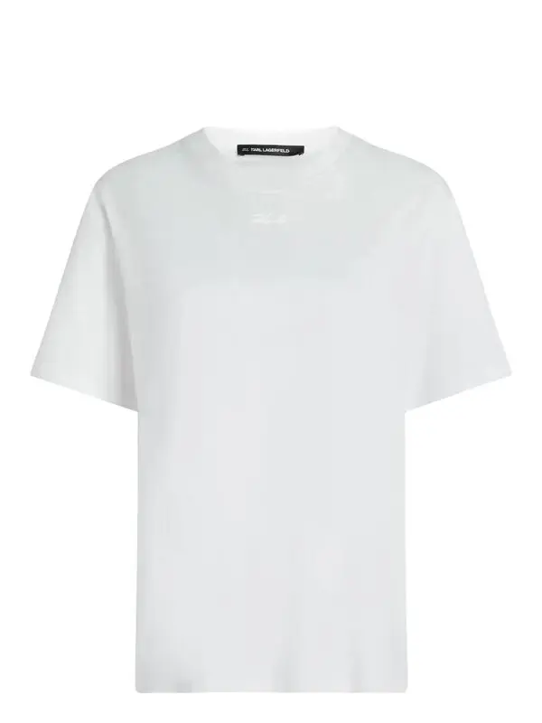 Karl Lagerfeld Crew-neck T-shirt - White
